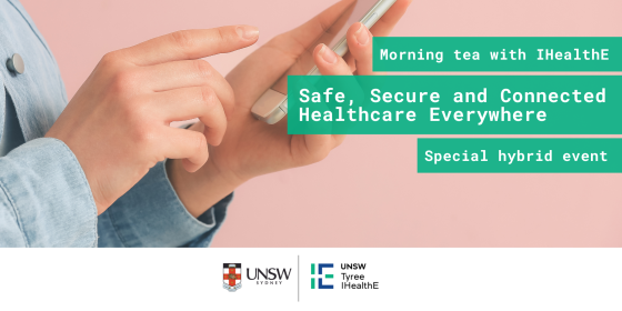 Morning tea with IHealthE | Tyree Foundation Institute of Health ...